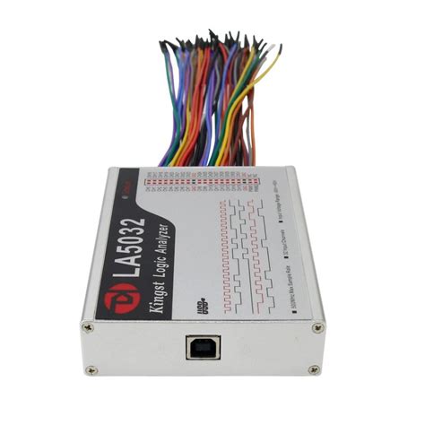 USB Logic Analyzer Portable Logic Analyzer Kit 32 Channels 500MHz Sample Rate 80MHz Bandwidth