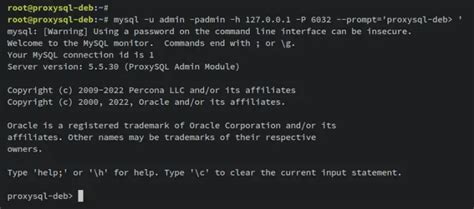 How To Install A Load Balancing Mysql Server With Proxysql On Debian