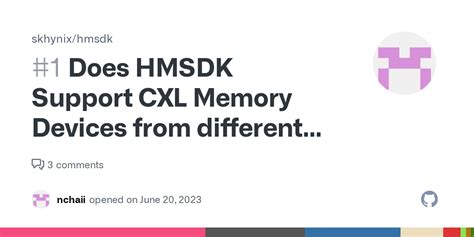 Does HMSDK Support CXL Memory Devices From Different Vendor Apart From