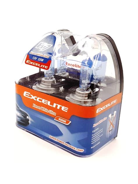 Žarnica Excelite H7 Xenon White Ultra 12v 55w Px26d