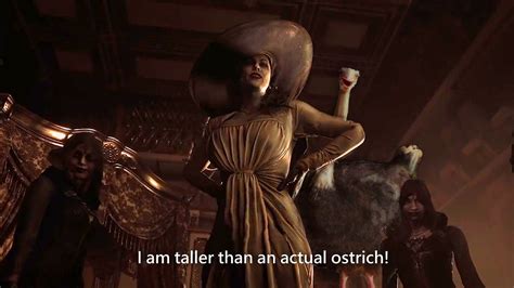 Resident Evil 8 Lady Dimitrescu Height Comparison
