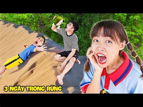 Nhóm Hà Sam Tìm Thấy Đồ Ăn Nước Uống Trong Rừng Thử Thách 3 Ngày