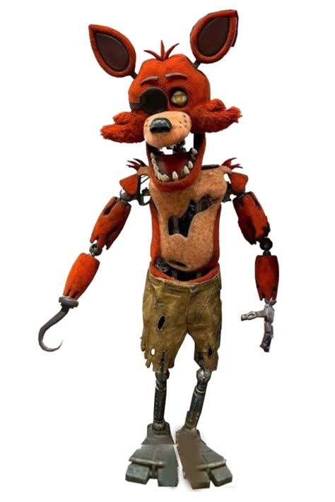 Fnaf Movie Foxy V2 Png By Glitchtrapisvirus On Deviantart