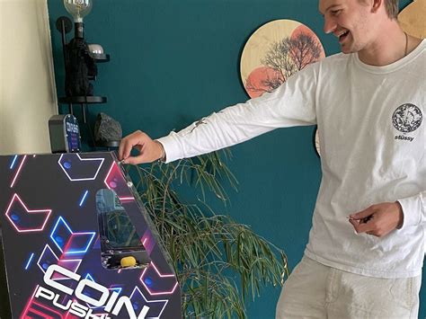Coin Pusher 365 Tabletop Arcade Game Lets You Bring Classic Fun Right