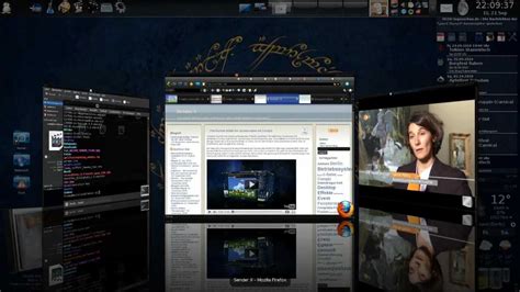 Ubuntu Linux 3D Desktop Effects KDE Compiz Fusion CairoDock