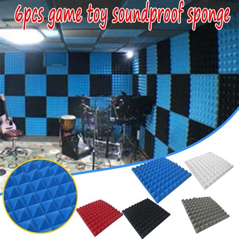 6pc Home Scene Layout Sound Absorbing Foam Wall Grandado