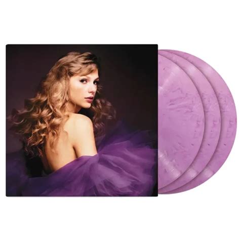 Taylor Swift Speak Now Taylors Version 3 X 12 Lilac Marbled Vinyl Lp