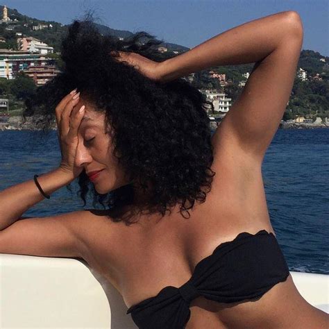 Tracee Ellis Ross In The Antibes Bikini Top Marysia