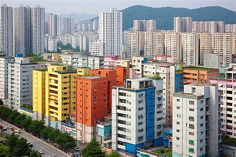 韓國是強大的出口國 建築學 京畿道 高分辨率背景圖片和桌布免費下載