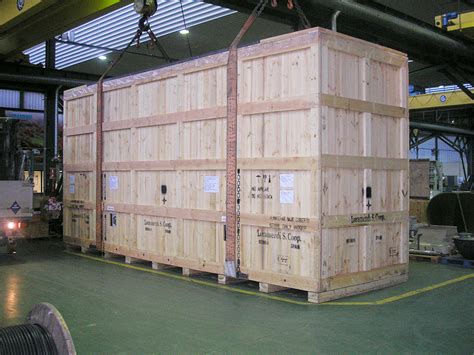 Embalaje industrial de madera Vitoria Álava