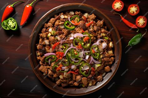 Premium Photo A Picture Of Sisig