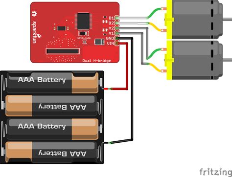 SparkFun Blocks For Intel Edison Dual H Bridge SparkFun Learn