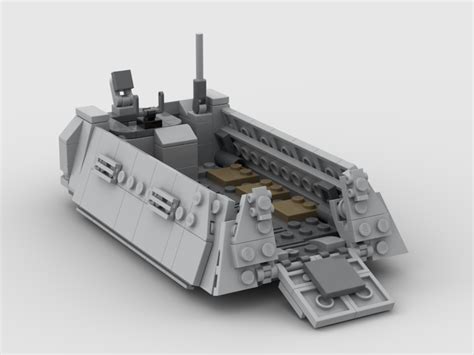 Lego Moc Imperial Hover Transport By Nimbuzbricks Rebrickable Build