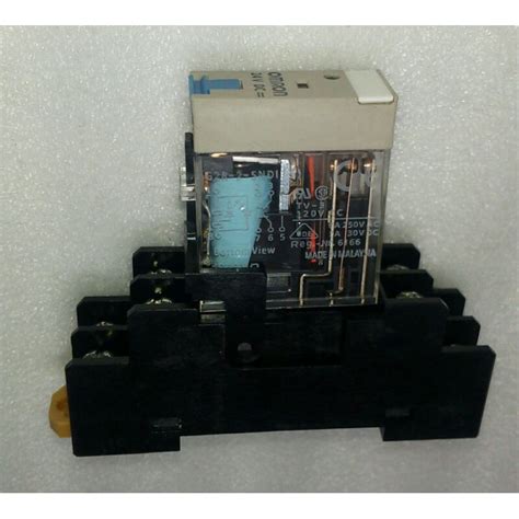 🌞二手現貨保固omron歐姆龍g2r 2 Sndi S 繼電器dc24閂鎖桿及二極體內藏型24vdc底座p2rf 08 蝦皮購物