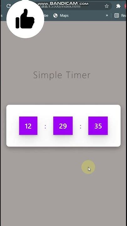 Digital Clock Using Javascript Shorts Youtube