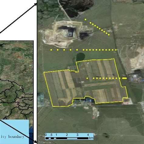 Study Area Location And Sampling Point Distribution Map Download Scientific Diagram