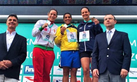 Maratona Aquática Ana Marcela é Ouro Na Copa Do Mundo Na Hungria