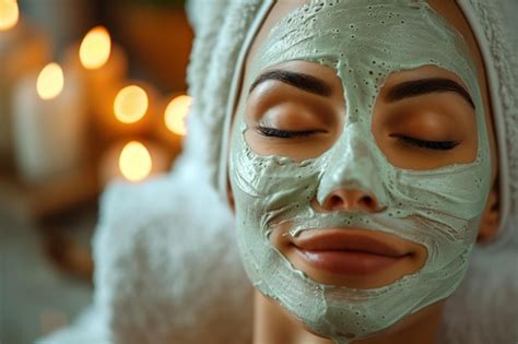 Premium Photo Beautiful Woman In Spa Generative Ai