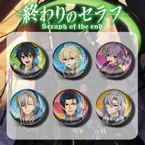 Owari No Seraph Seraph Of The End 225 Button Pinsbadge Official