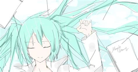 Miku 习作 雨舟のイラスト Pixiv