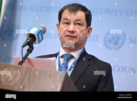 Ambassador Dmitry Polyanskiy First Deputy Permanent Representative Of
