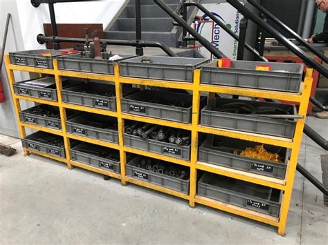 1x Steel Fabricated Shelf Unit Auction 0082 3029273 Grays Australia