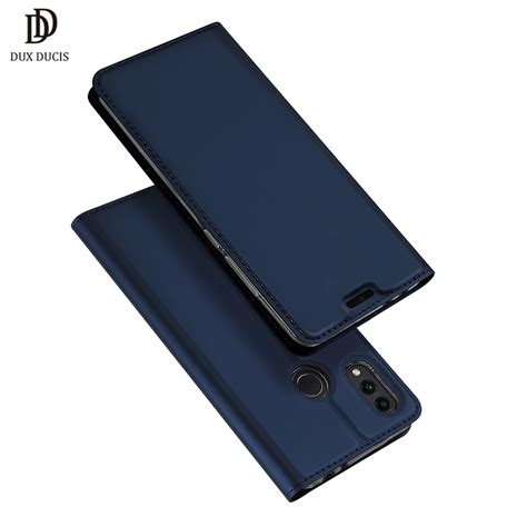 DUX DUCIS Leather Flip Cases For Huawei Honor 8C Luxury Stand Folding