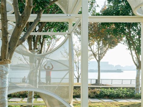 Futuristic Modular Installation Redefines Public Spaces And Fosters Community In Shanghai