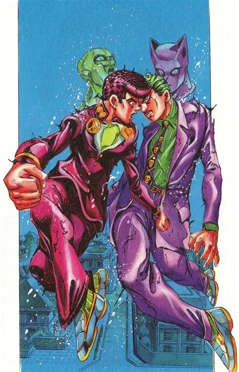 Arakis Works Josuke And Kira Jojos Bizarre Adventure Jojo Bizarre Jojo Bizzare Adventure