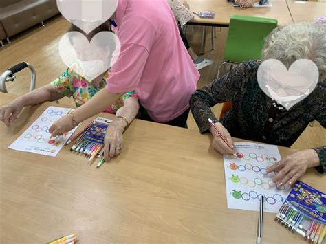 [파주 주간보호센터] 어르신 유치원 심청이 주간보호센터 2020 09 07 인지기능 인지활동 색깔규칙찾기 네이버 블로그