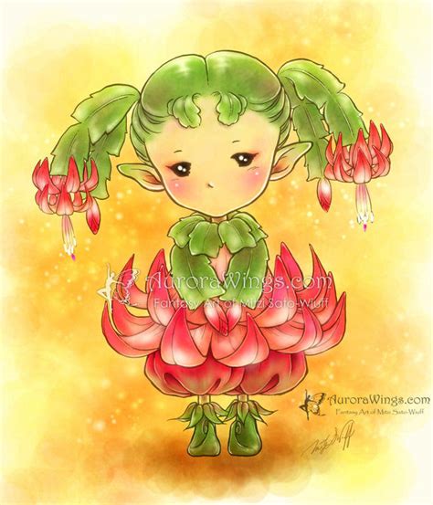 Christmas Cactus Sprite By Aruarian Dancer On Deviantart