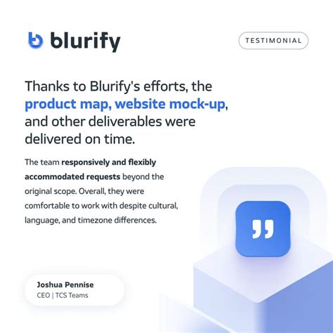 Blurify On Linkedin Clutch