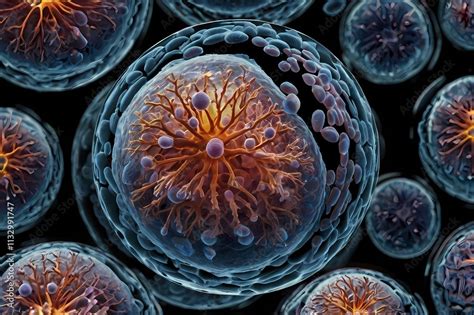 Electron Microscope Bacterial Cell High Resolution Structure Gram