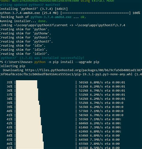 更新 Pip 时出错找不到 Pythonexe · Issue 43 · Neoleepilot · Github