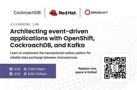 harsh s on linkedin openshift cockroachdb kafka