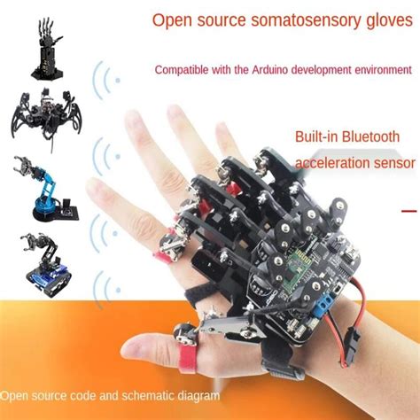 Robotic Hand Kit Diy Mechanical Robot Science Exoskeleton Wearable Bionic Robot Mechanical
