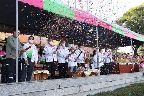 กิจกรรมกีฬาสีภายใน ชมพูพันธุ์ทิพย์เกมส์ ประจำปีการศึกษา 2565 โรงเรียนมัธยมวัดสิงห์