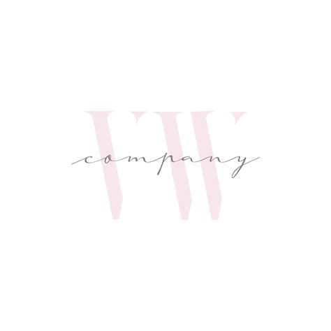 Vw Beauty Initial Template Vector Design 33552445 Vector Art At Vecteezy