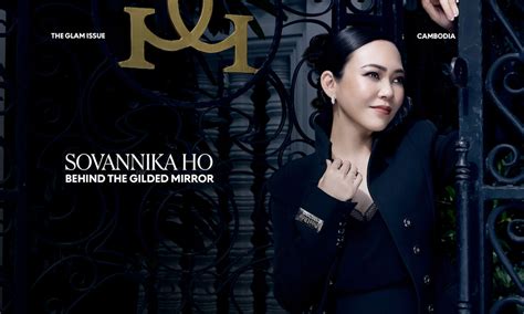 Sovannika Ho Cover Story On Prestige Cambodia