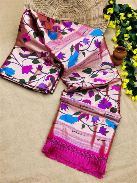 NEW COLLETION PAITHANI SILK SAREES COLLECTION AT WHOLESALE PRICE