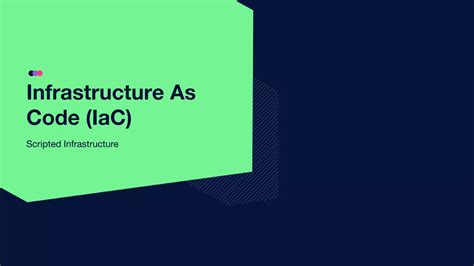 Infrastructure As Code IaC Introduction To Scripted Infrastructure PPT