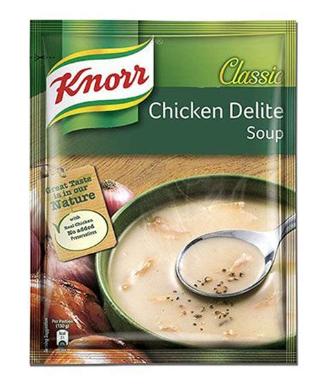 Knorr Chicken Delite Soup 41 G Star Indo Japan