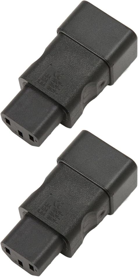Septpenta 2 Pcs Iec320 C20 To Iec320 C13 Power Adapter