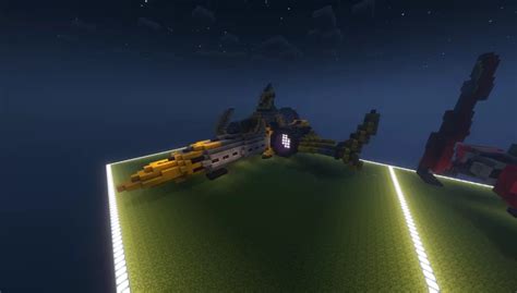 Nave Spaceship Tier 3 Schematic Schem No Mans Sky Spaceship Minecraft Map