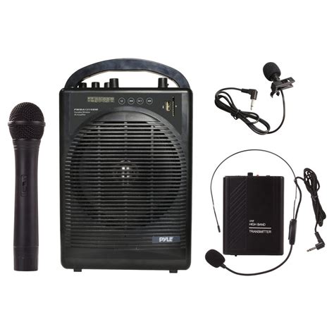 Portable Amplifier Speaker With Wireless Microphone At Gary Danner Blog