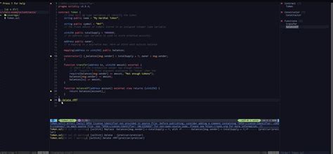 github swan of bodom vimix solidity vim solidity configs