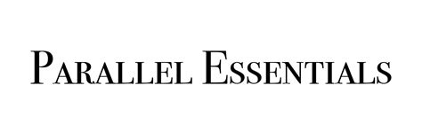 Parallel Essentials