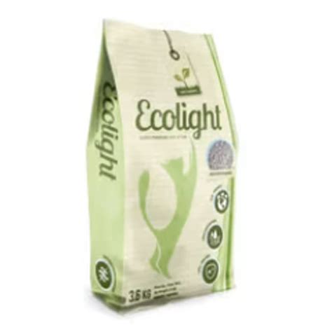 Arena Sanitaria Biodegradable para gatos kg grano pequeño Ecolight Lomi