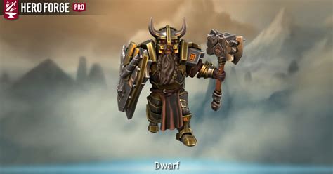 Dwarf Made With Hero Forge