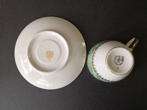 Retro Hrnek S Tal Kem Czechoslovakia Zelen Aukro